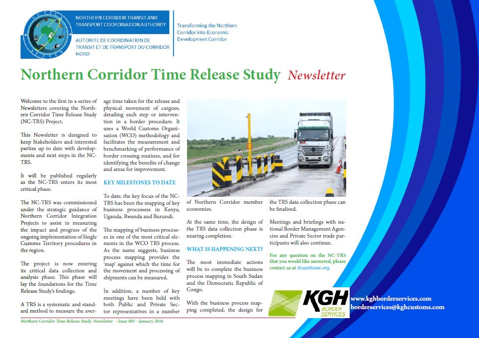 Northern Corridor Time Release Study Newsletter | The Northern Corridor ...